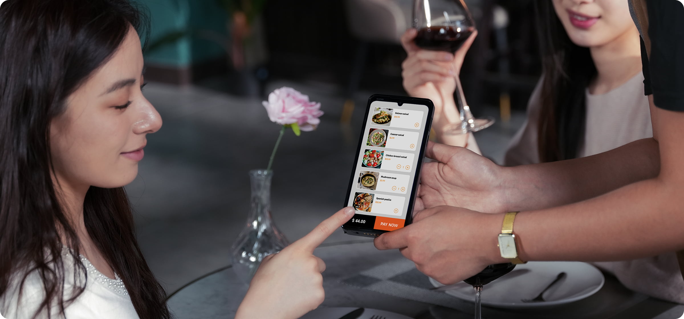 Mobile POS System & PDA with Touchless Check-In | SUNMI M3